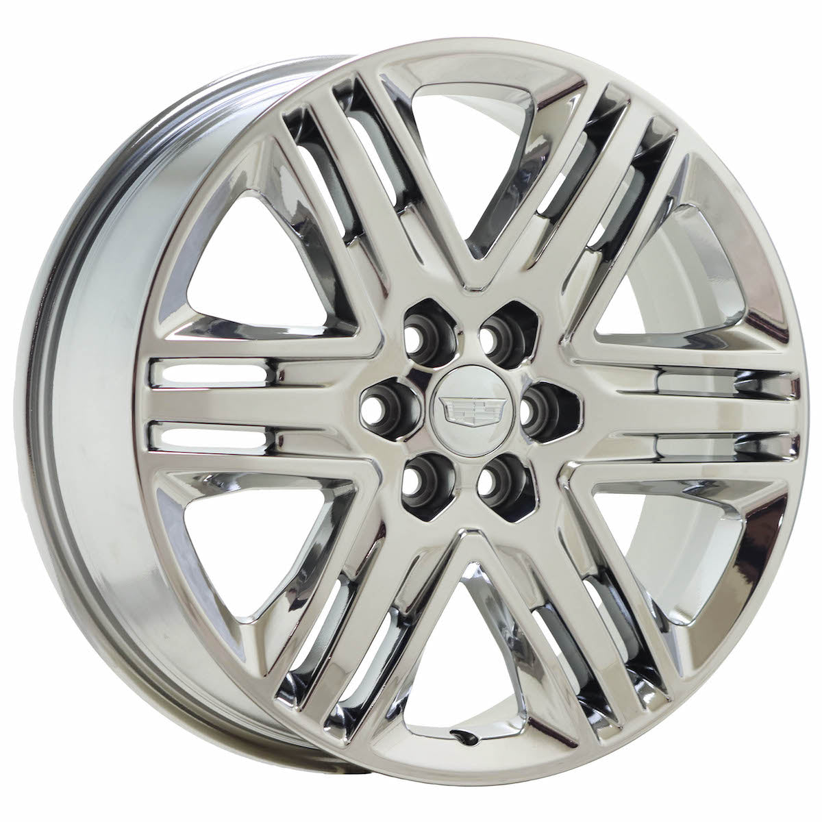 20" Cadillac SRX PVD Chrome wheels rims Factory OEM GM set 5953 EXCHAN ...