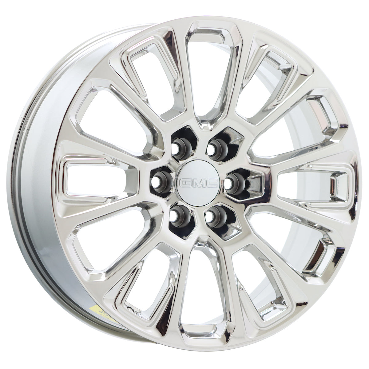 22" GMC Yukon Denali Bright Chrome wheels Factory OEM 25DENALI22 EXCHA ...